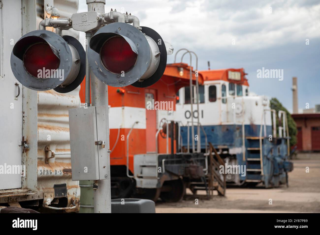 Pueblo, Colorado - The Pueblo Railway Museum. The museum consists of an ...
