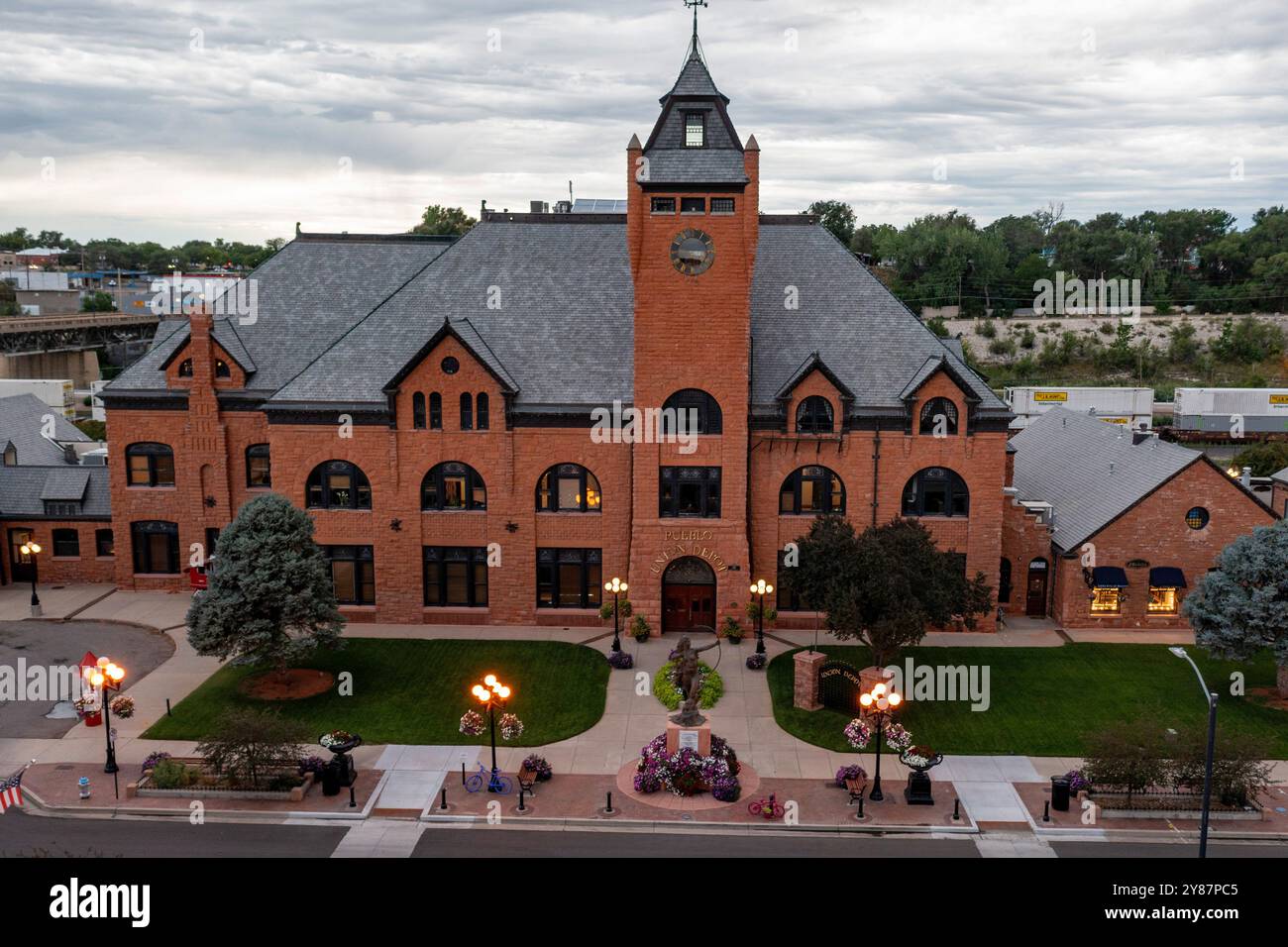 Pueblo, Colorado - Pueblo Union Depot. Built in 1889-90, the train ...