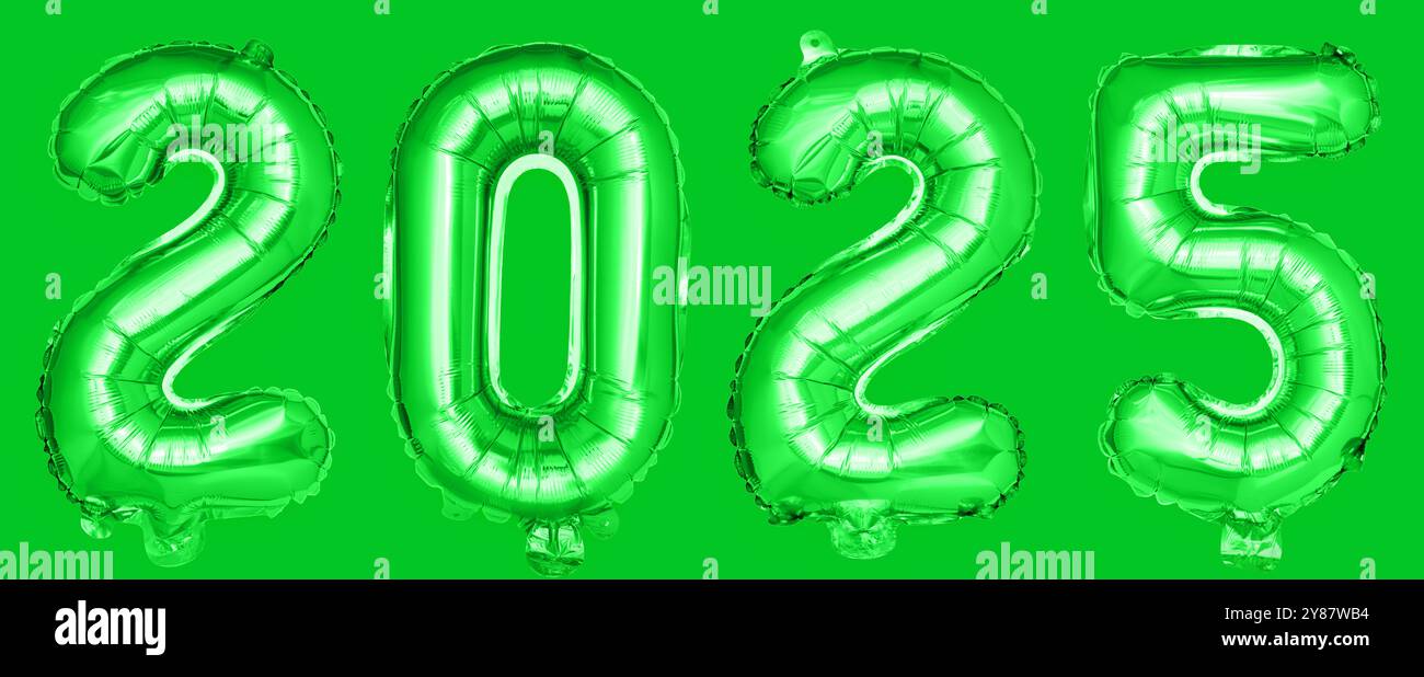 2025 number balloons hi-res stock photography and images - Alamy