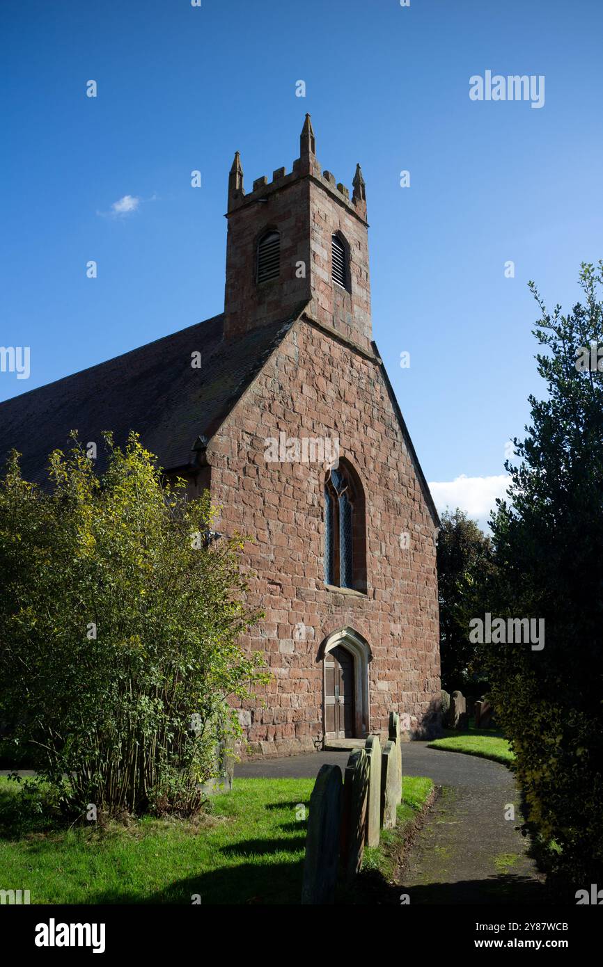 St. Michael and All Angels Church, Maxstoke, Warwickshire, England, UK ...