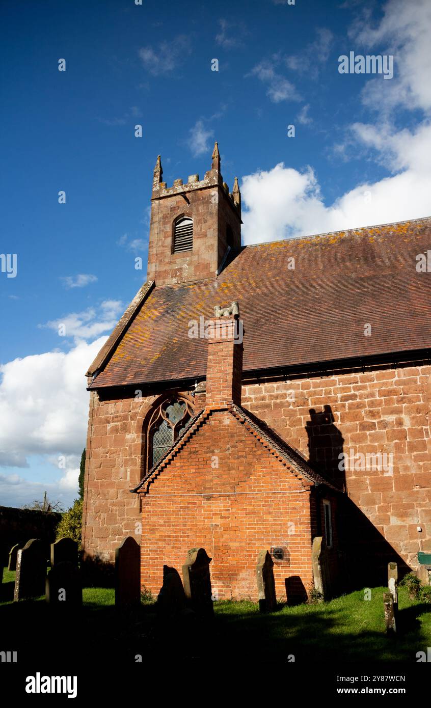 St. Michael and All Angels Church, Maxstoke, Warwickshire, England, UK ...