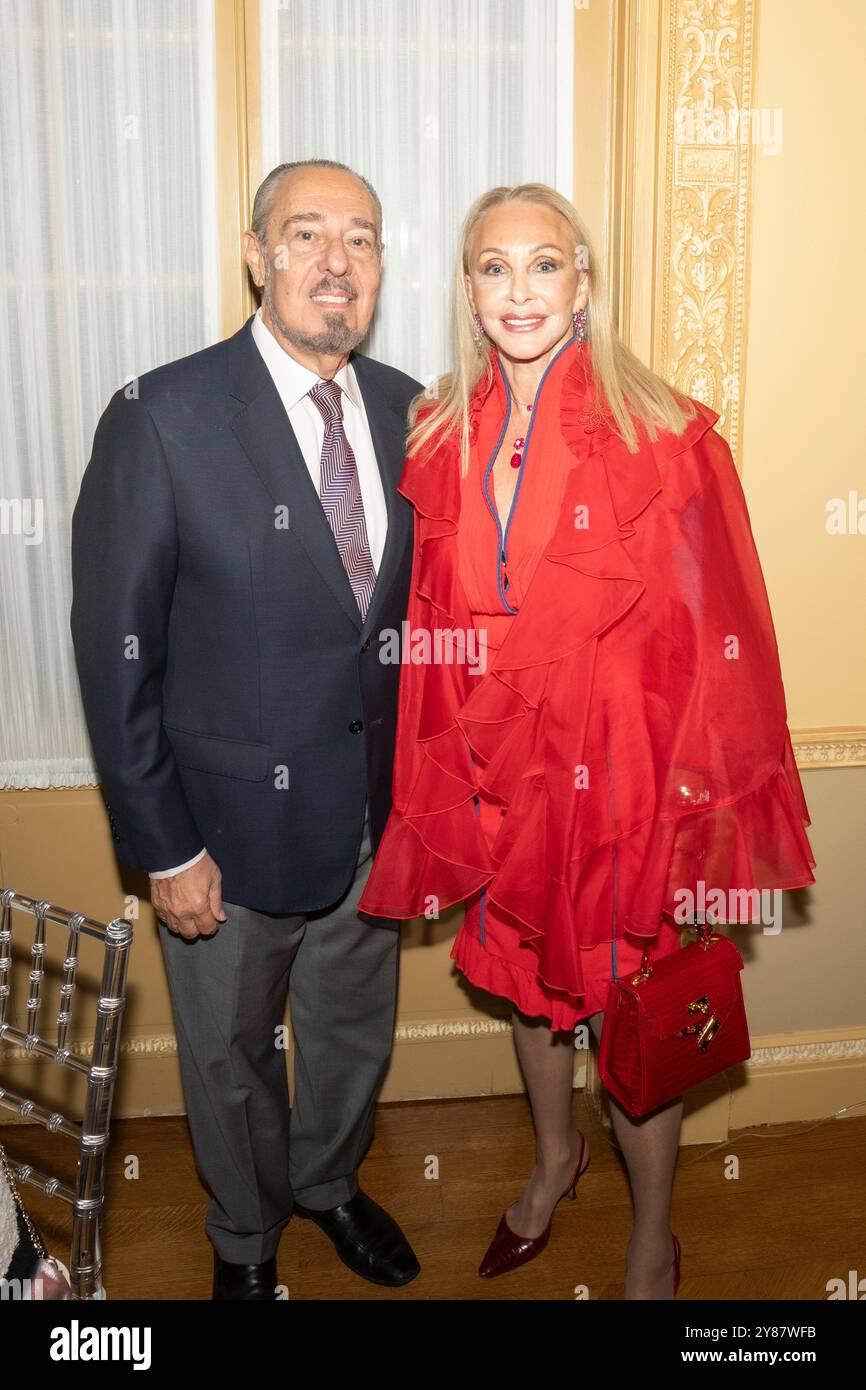 Marc Rosen and Barbara Winston attends the Lifeline Benefit Dinner with ...