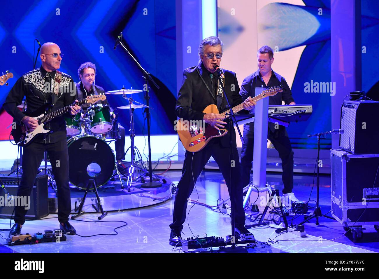 Rome: Rai Studios Via Teulada. Transmission of The Good Time. In the ...