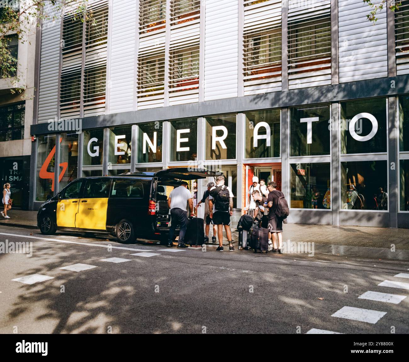 Generator Hostel, Barcelona, Spain, Europe Stock Photo - Alamy