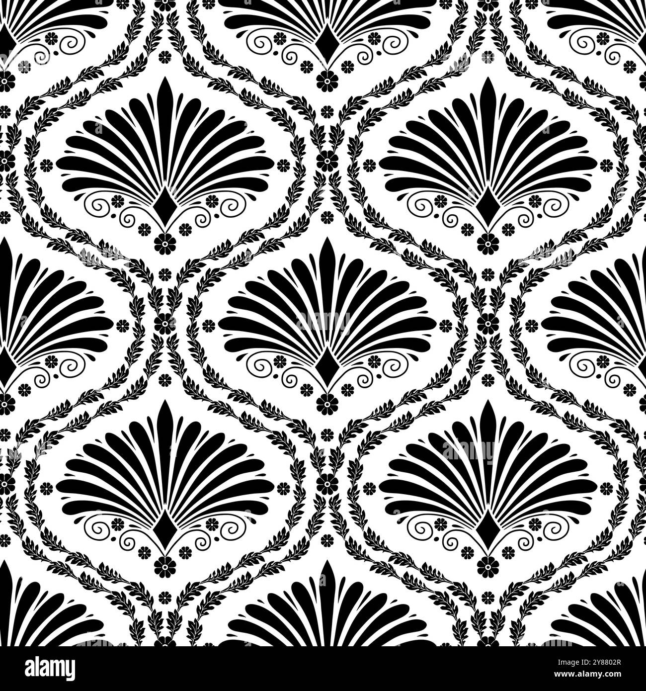 Anthemion motifs Cut Out Stock Images & Pictures - Alamy