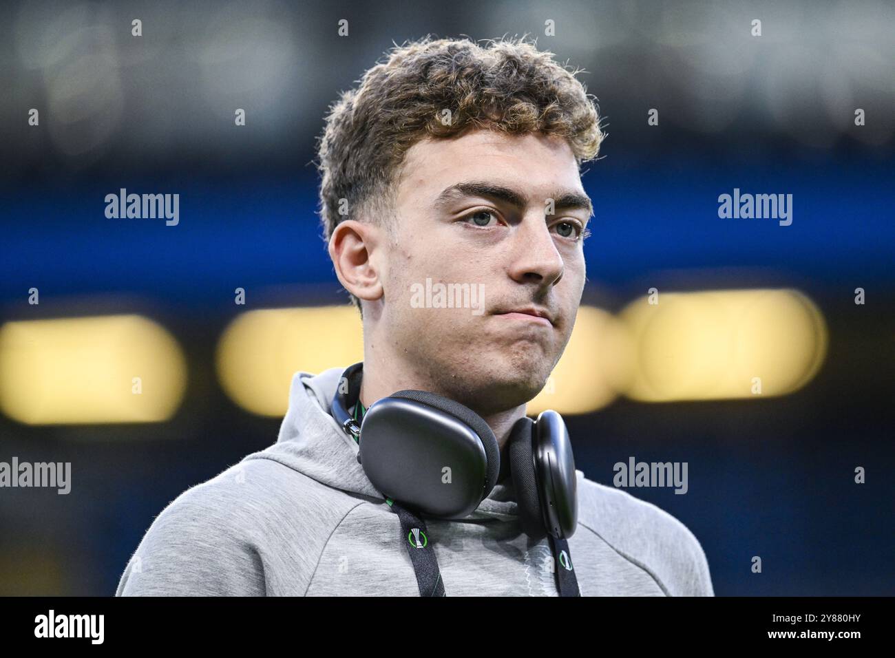 London, UK. 03rd Oct, 2024. Gent's Mathias Delorge pictured before a ...