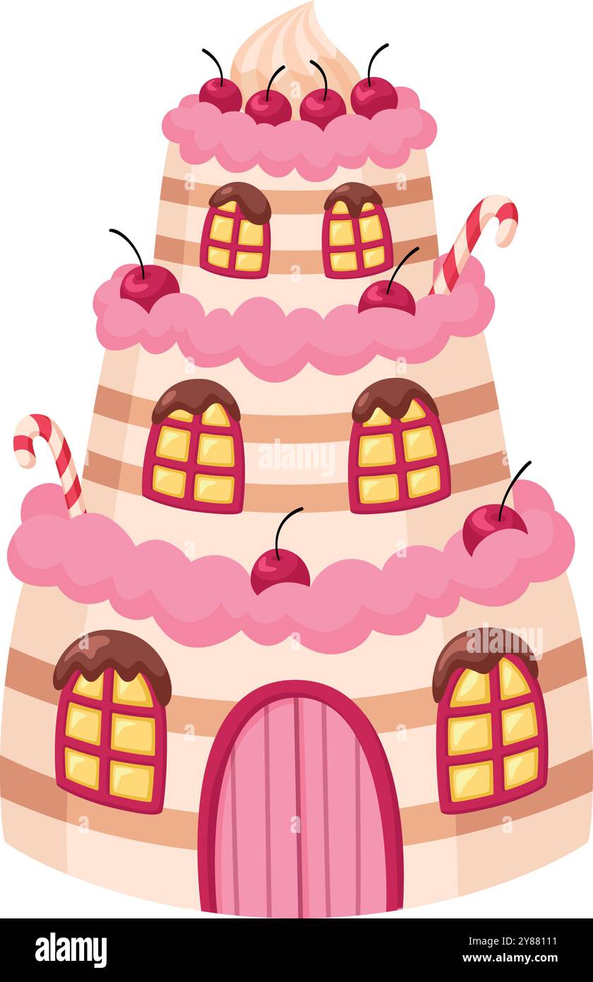 Castle wedding cake hi-res stock photography and images - Alamy