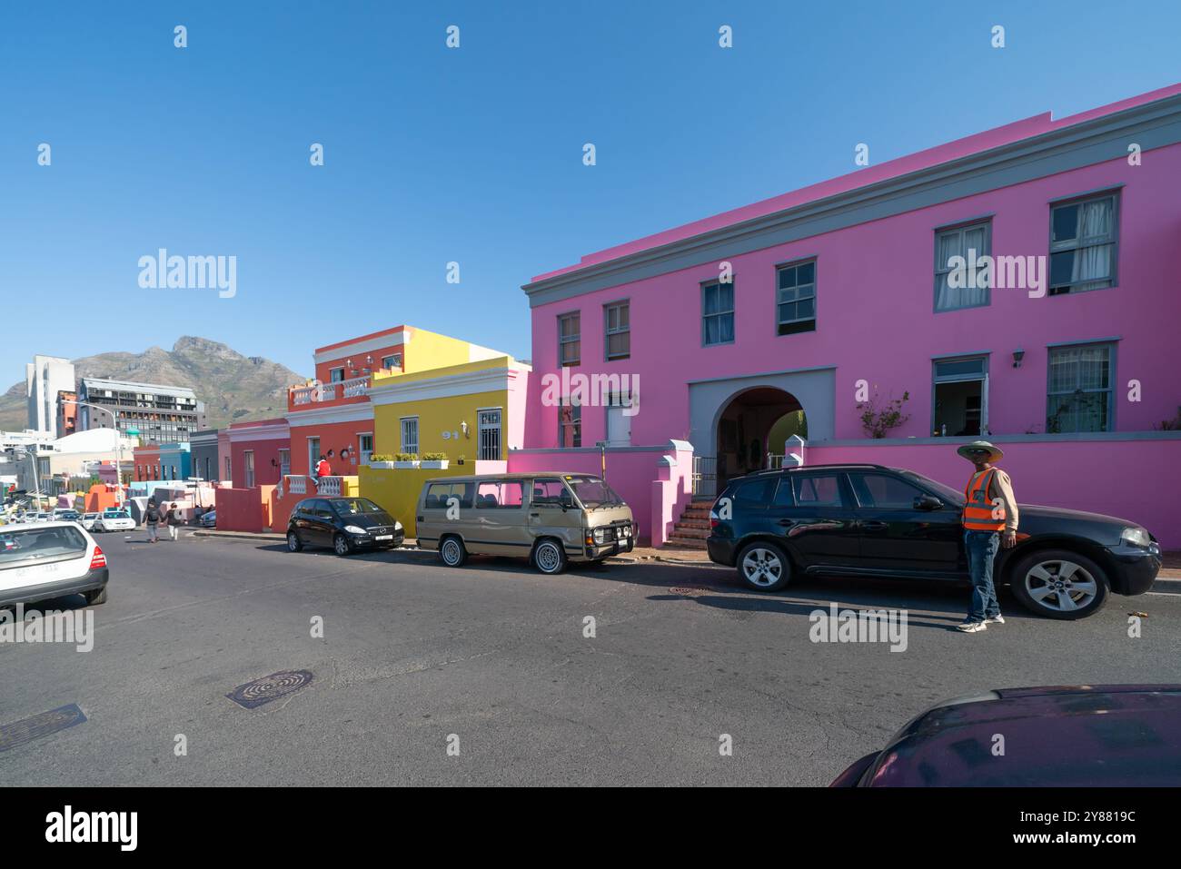 Cape Town, South Africa - August 31, 2022: Bo-Kaap, an area of Cape ...