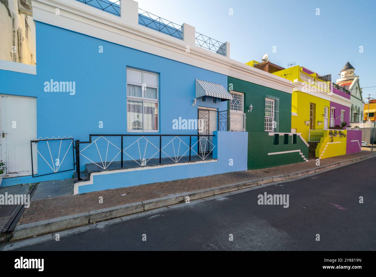 Cape Town, South Africa - August 31, 2022: Bo-Kaap, an area of Cape ...