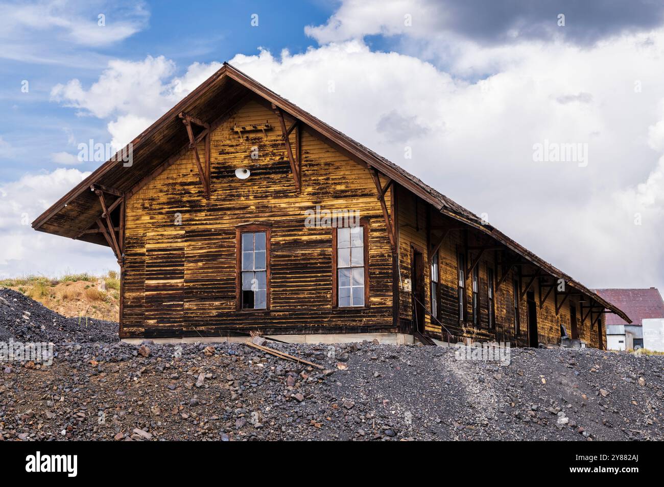 Historic mining building; Leadville; Colorado; USA Stock Photo - Alamy