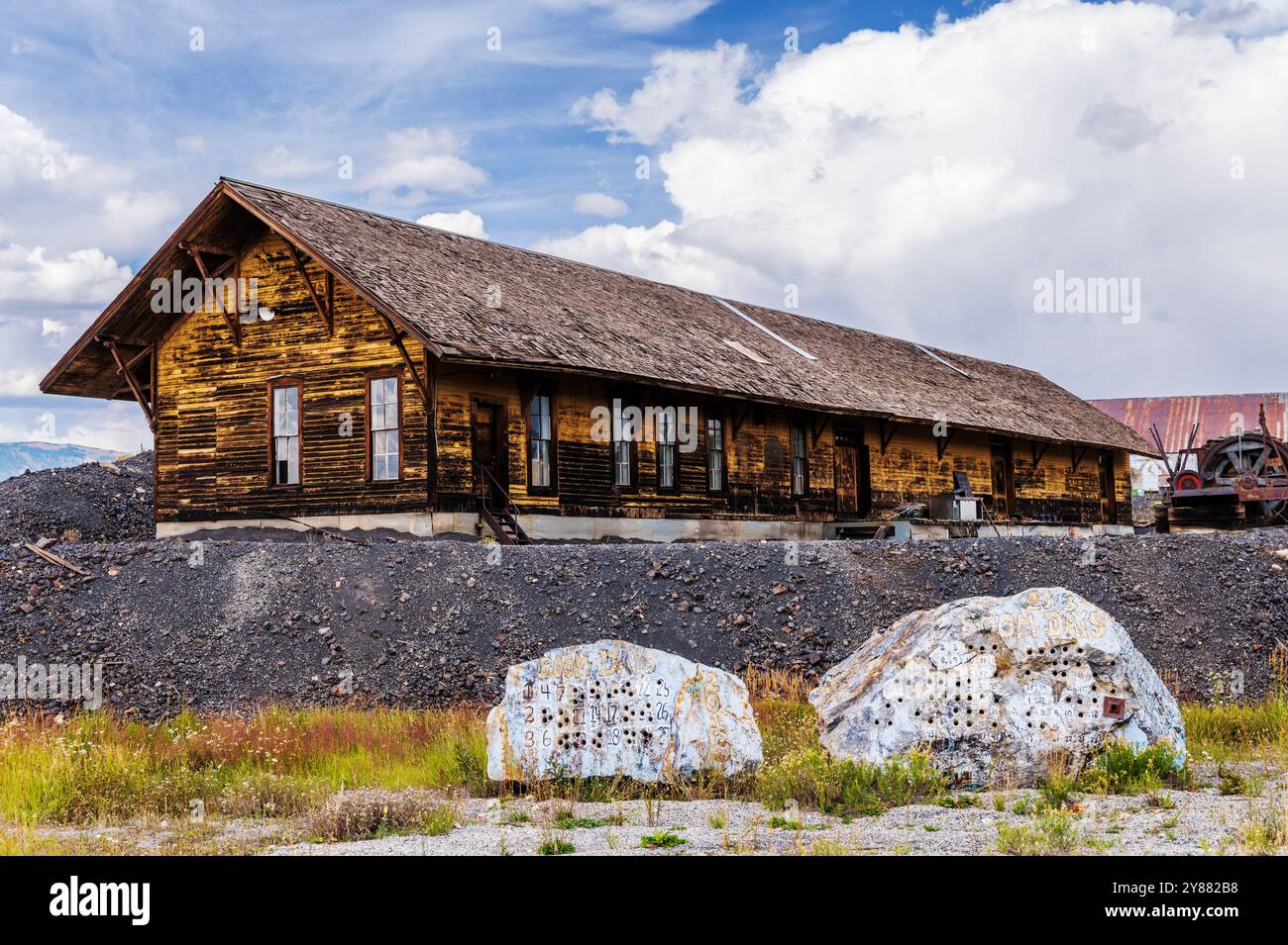 Historic mining building; Leadville; Colorado; USA Stock Photo - Alamy