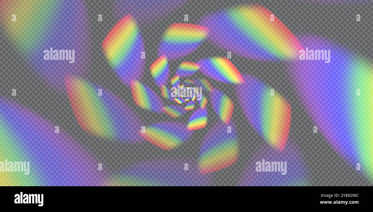 Blurred refraction light flare Stock Vector Images - Alamy