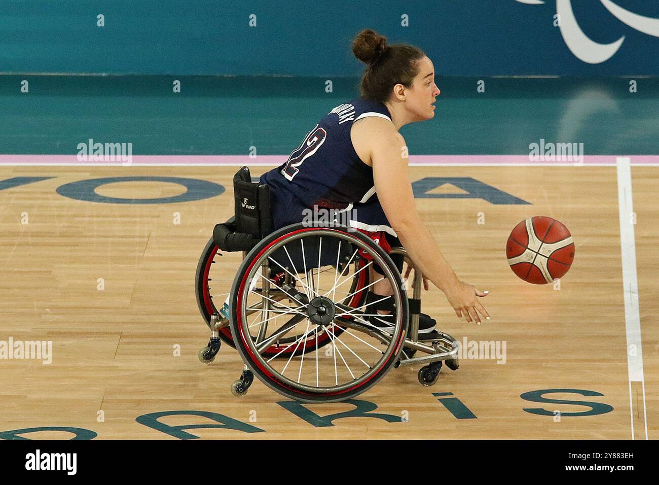 Becca MURRAY of the USA vs Germany in the Wheelchair Basketball - Women ...