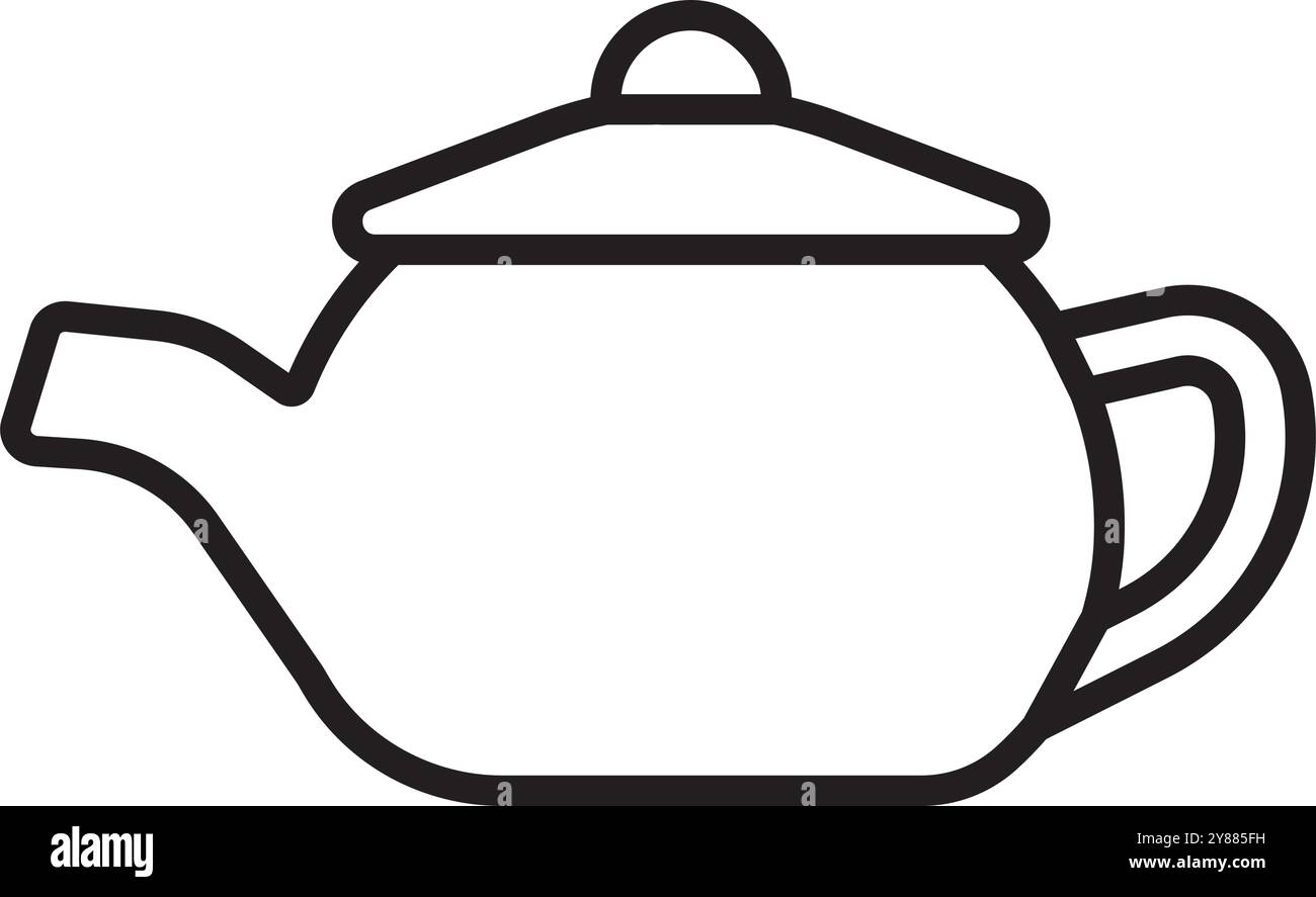 teapot icon vector illustration logo design Stock Vector Image & Art ...