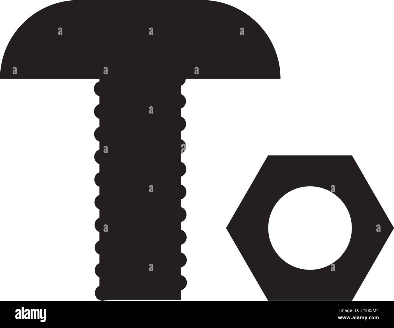 Wheel nut nuts Stock Vector Images - Alamy