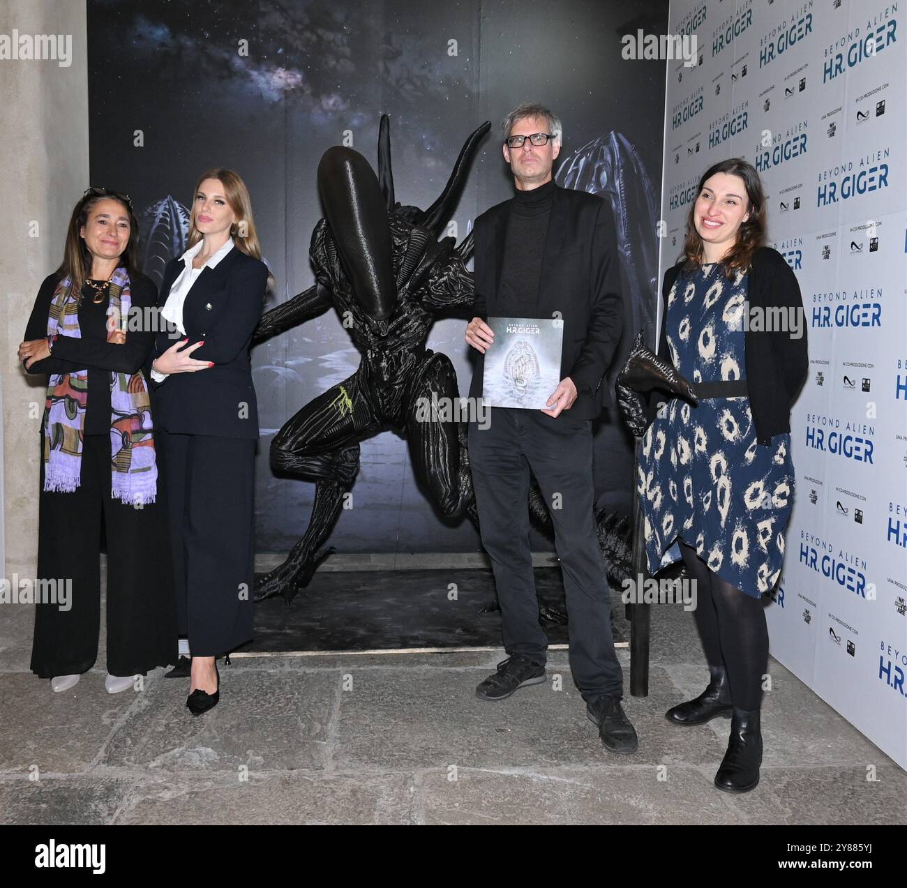 Turin, Italy Beyond Alien HRGIGER presentation of the first exhibition ...