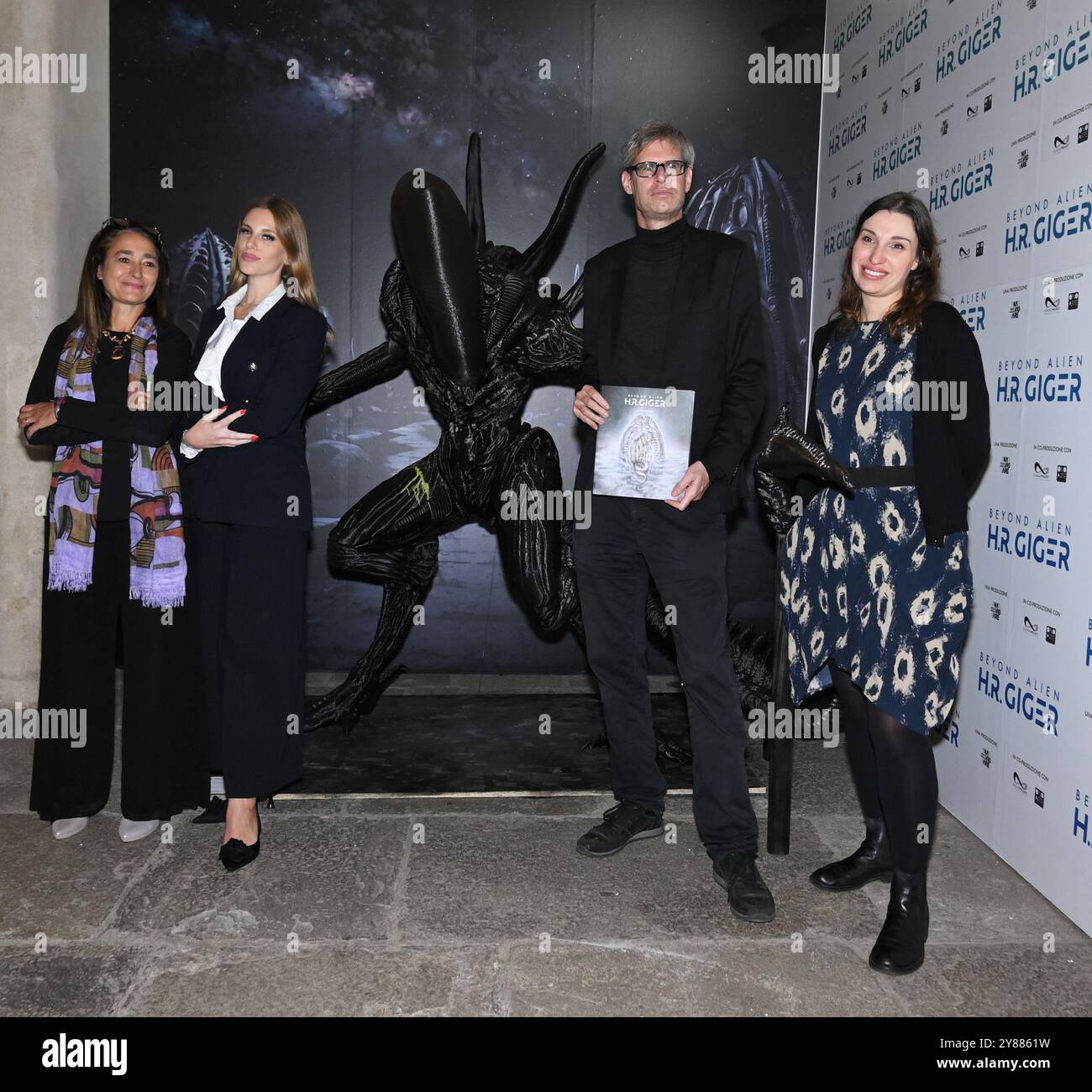 Turin, Italy Beyond Alien HRGIGER presentation of the first exhibition ...