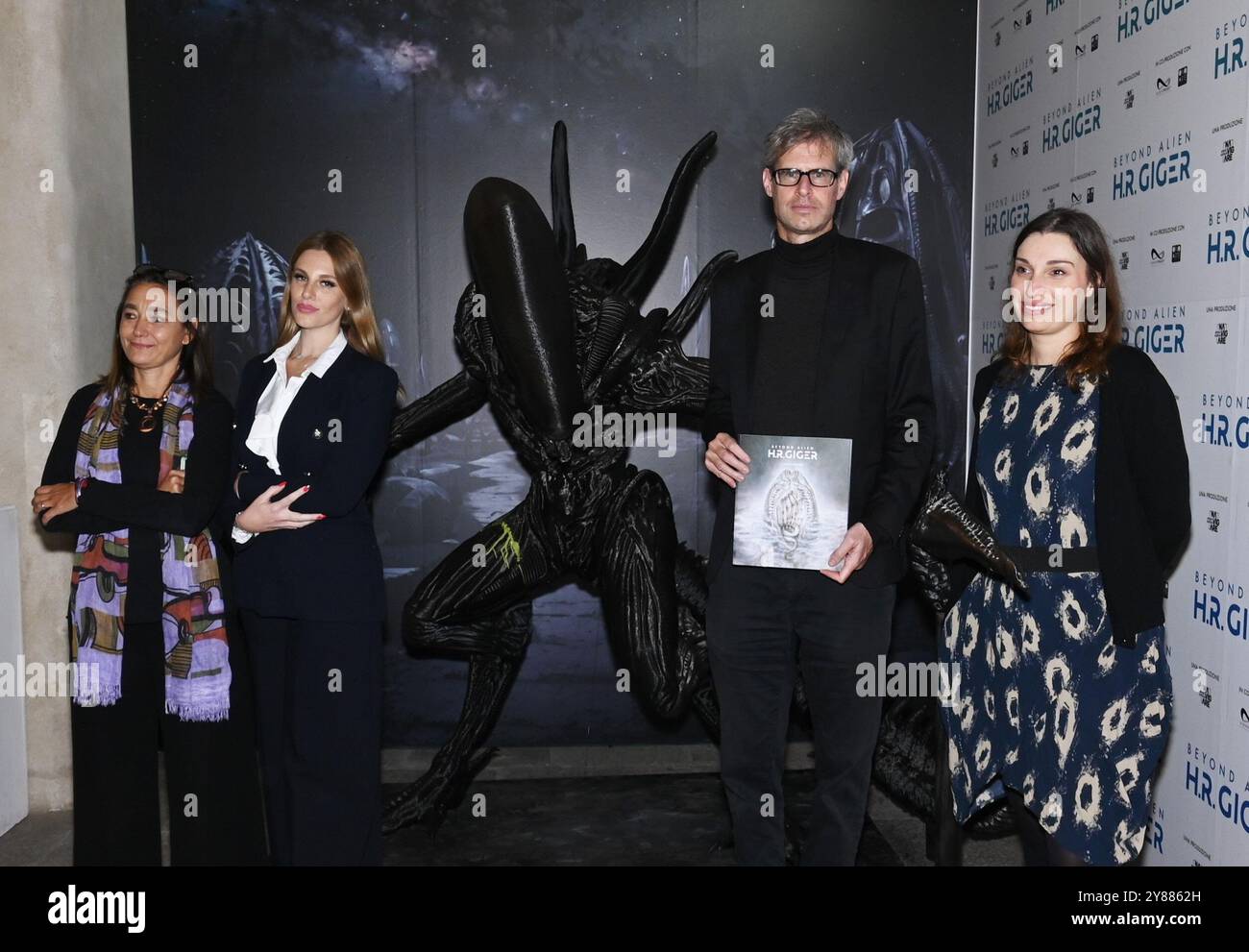 Turin, Italy Beyond Alien HRGIGER presentation of the first exhibition ...