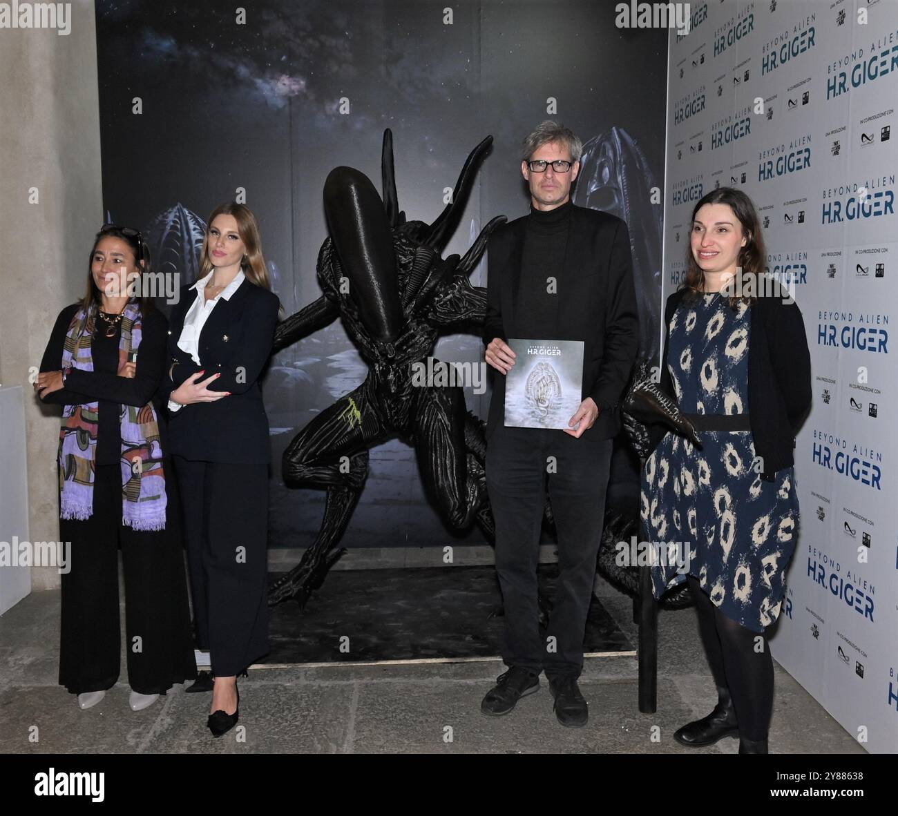 Turin, Italy Beyond Alien HRGIGER presentation of the first exhibition ...