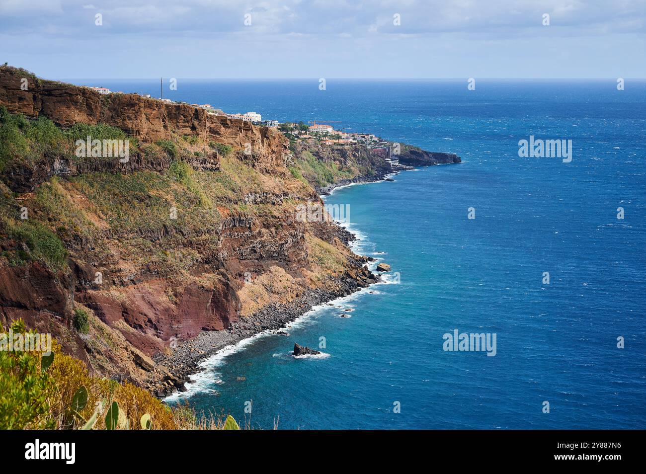 ocean bay near caniço, madeira Stock Photo - Alamy