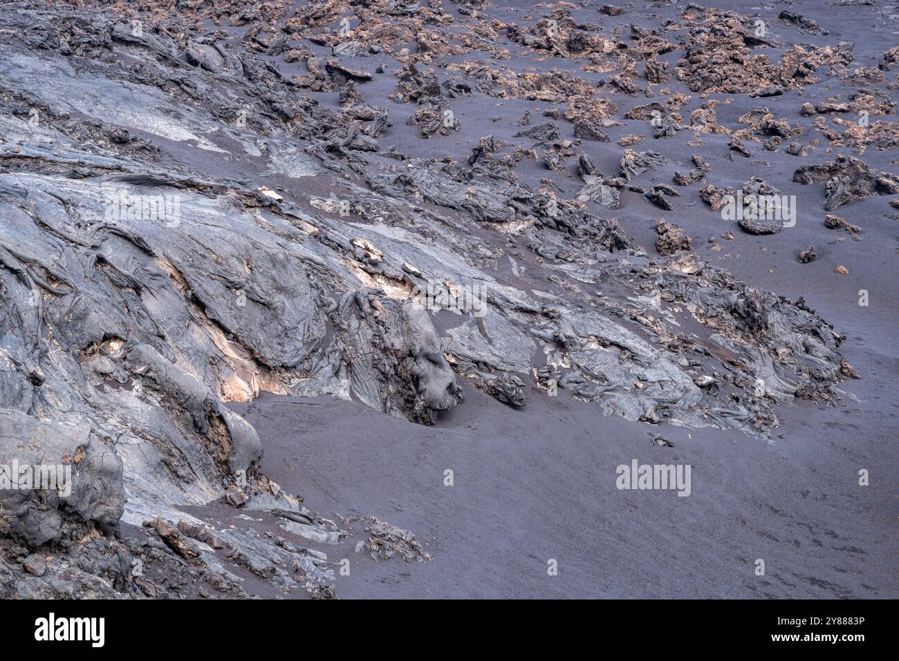 Volcanic landscape cooled lava hi-res stock photography and images - Alamy