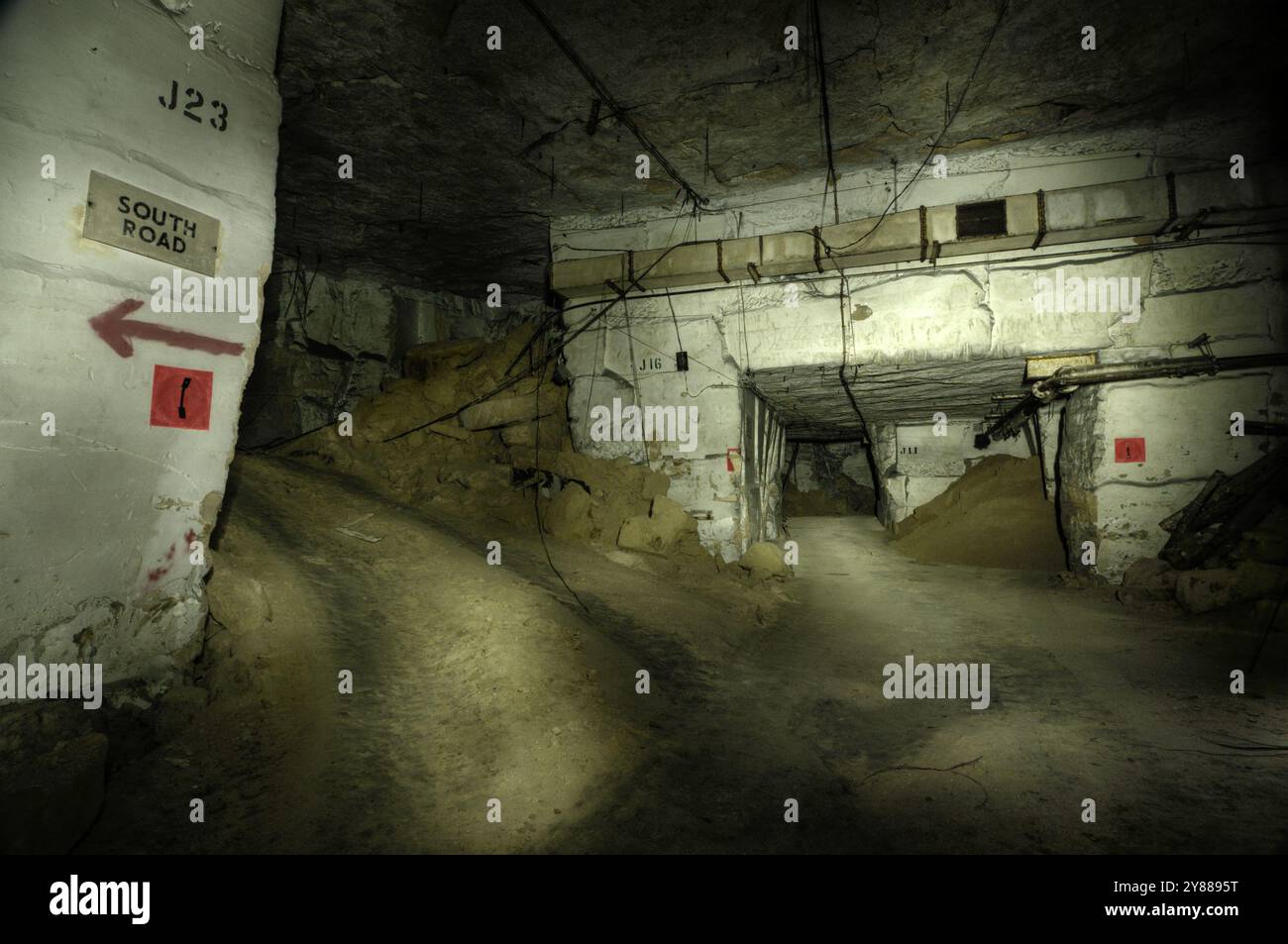 Corsham, Wiltshire, 2011 - Underground areas of the old and ...