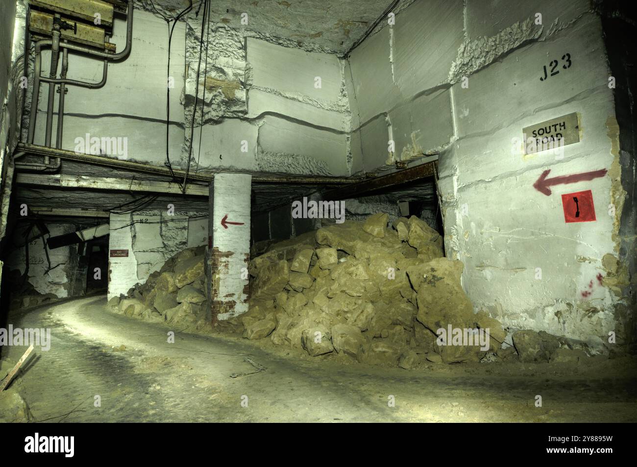 Corsham, Wiltshire, 2011 - Underground areas of the old and ...
