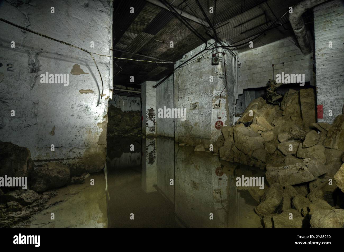 Corsham, Wiltshire, 2011 - Underground areas of the old and ...