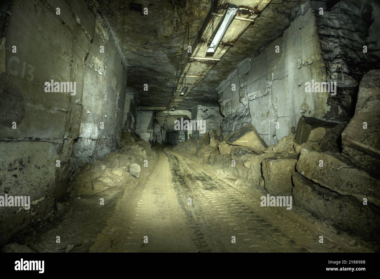 Corsham, Wiltshire, 2011 - Underground areas of the old and ...