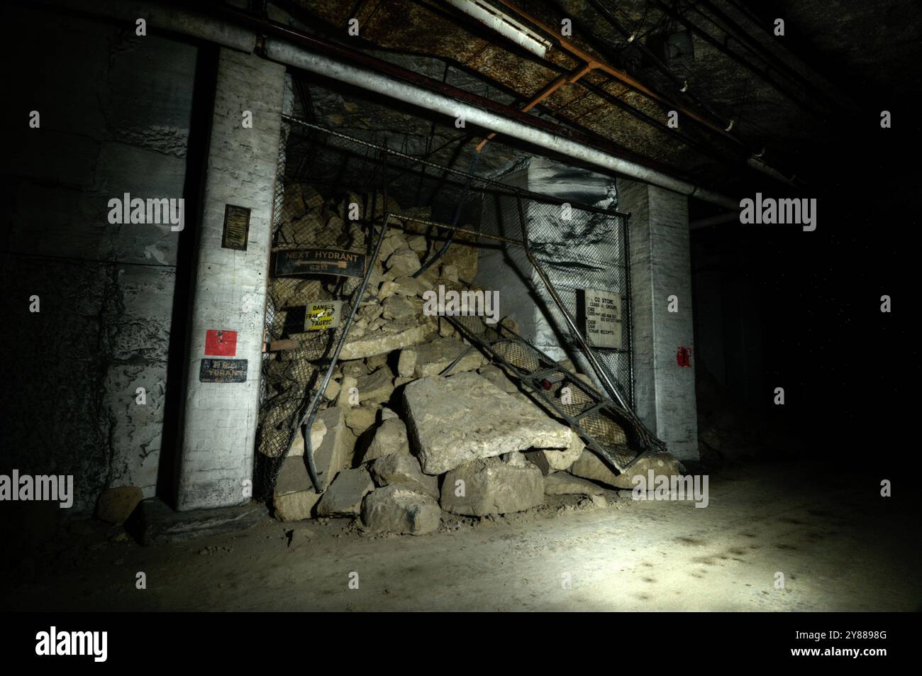 Corsham, Wiltshire, 2011 - Underground areas of the old and ...