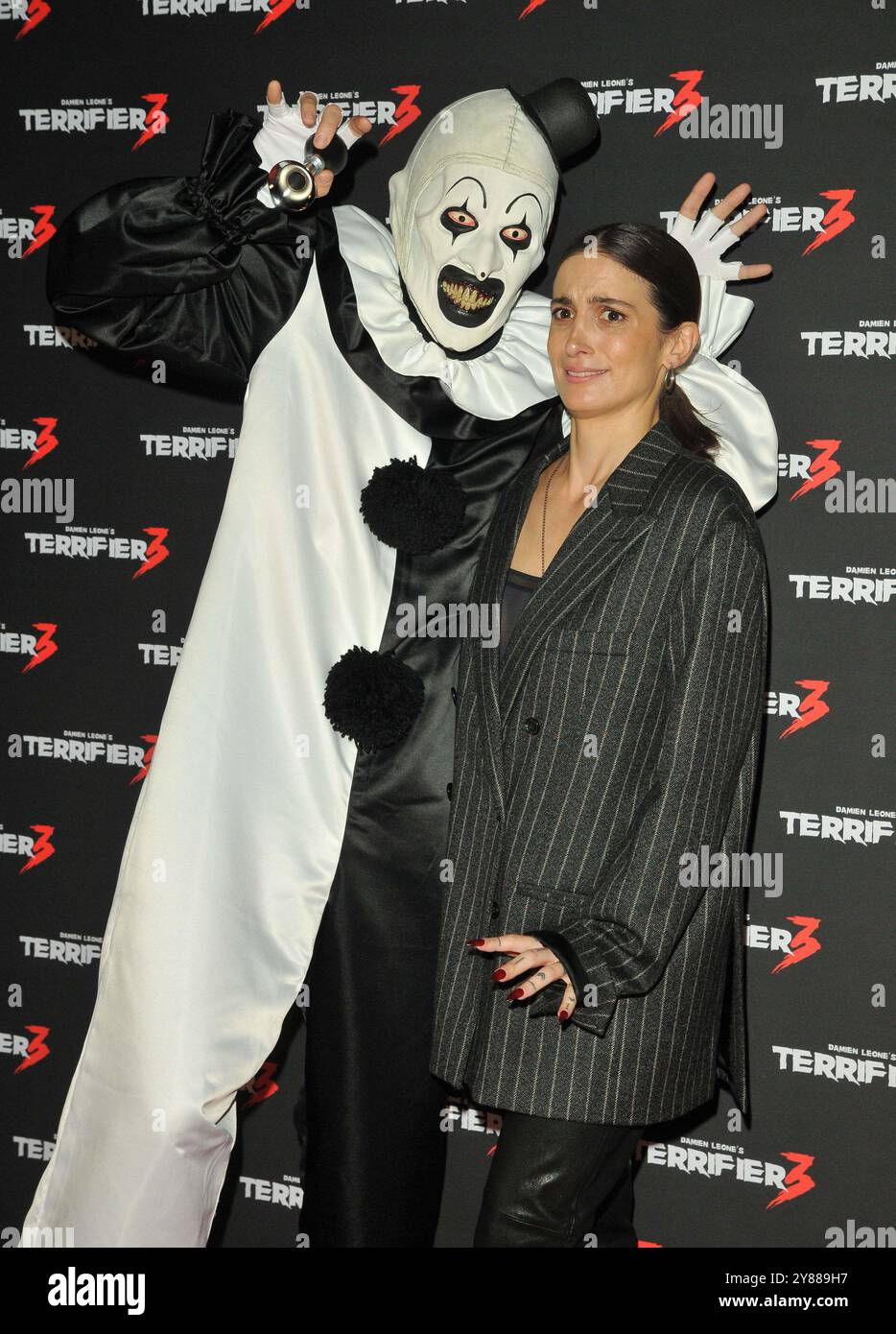 Samantha Scaffidi at the "Terrifier 3" gala screening, Vue West End ...