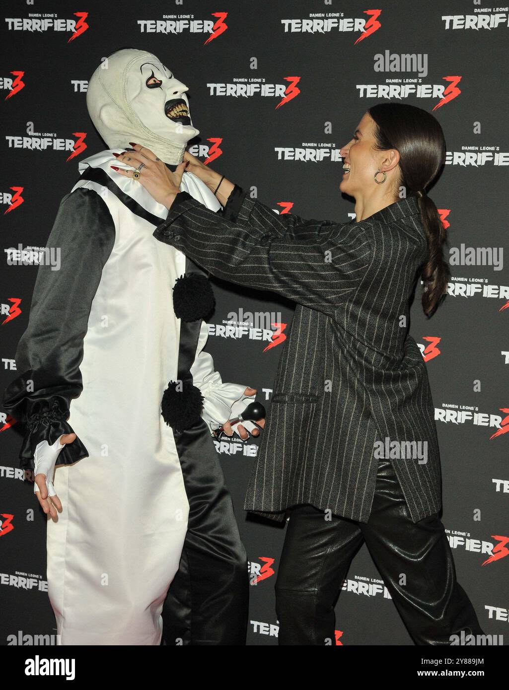 Samantha Scaffidi at the "Terrifier 3" gala screening, Vue West End ...