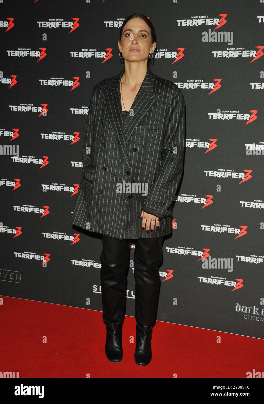 Samantha Scaffidi at the "Terrifier 3" gala screening, Vue West End ...