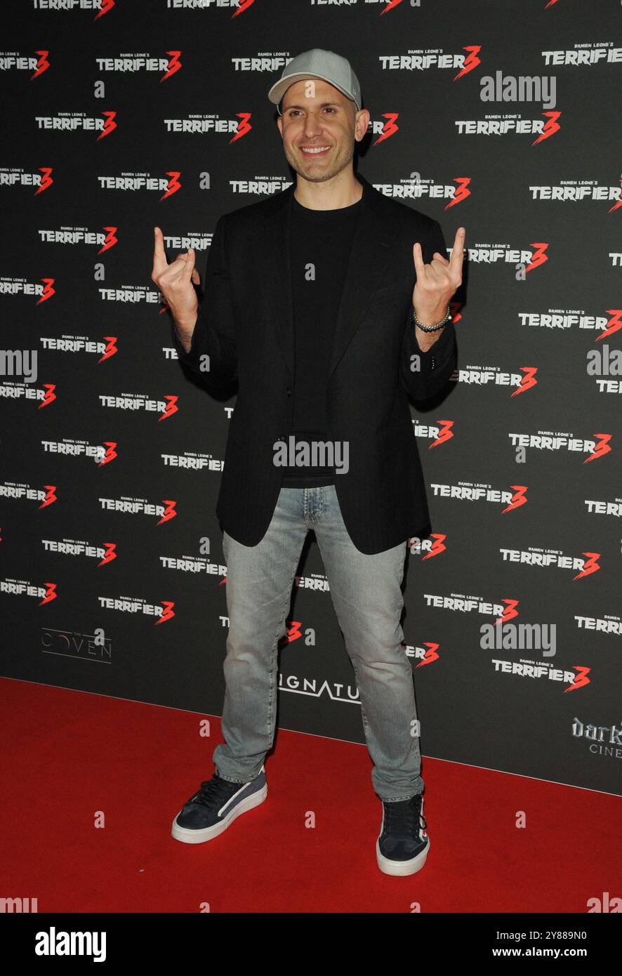 Damien Leone at the "Terrifier 3" gala screening, Vue West End ...