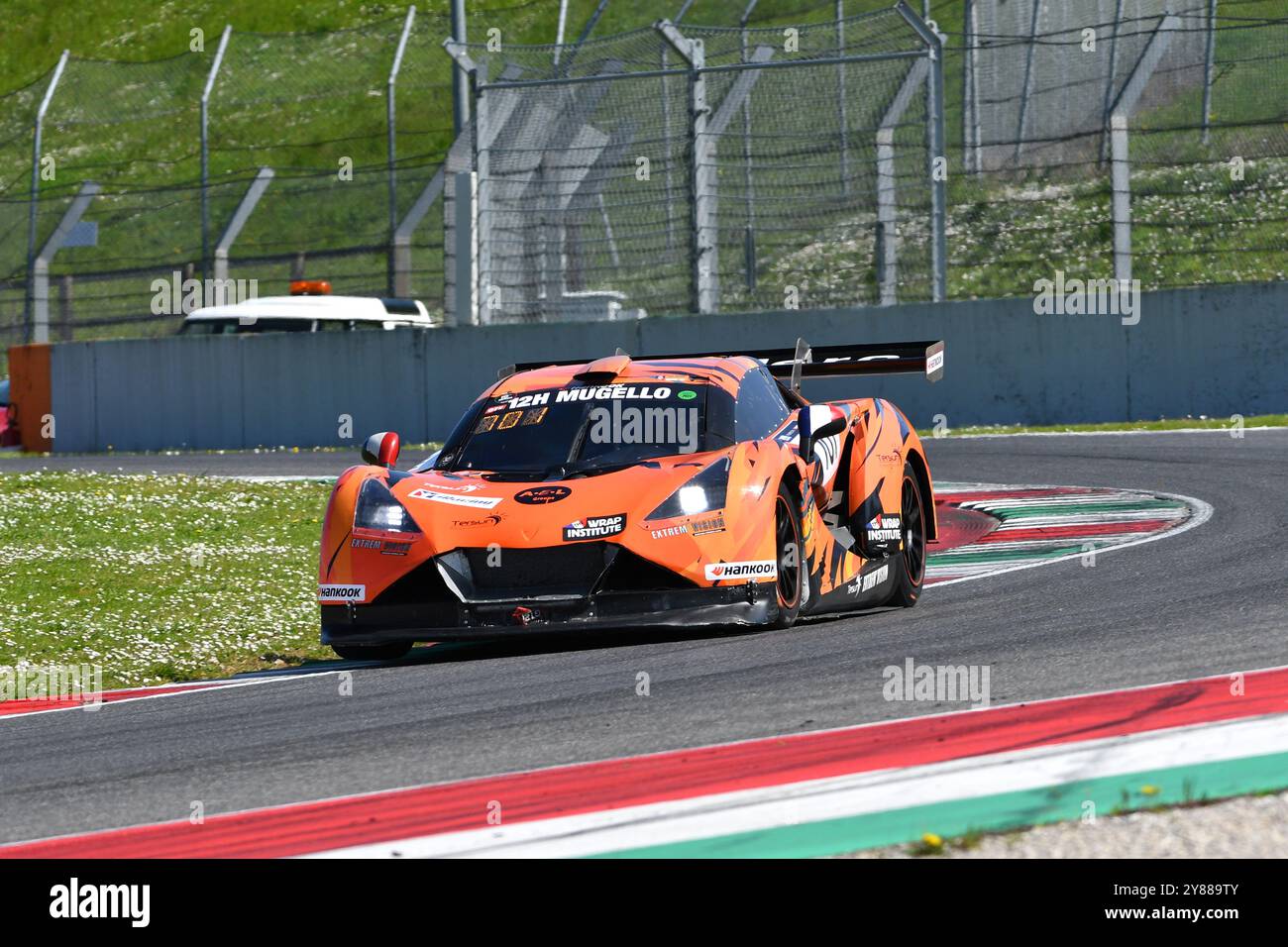 Scarperia, 23 March 2024 Italy: Vortex V8 of Team Vortex V8 drive by ...