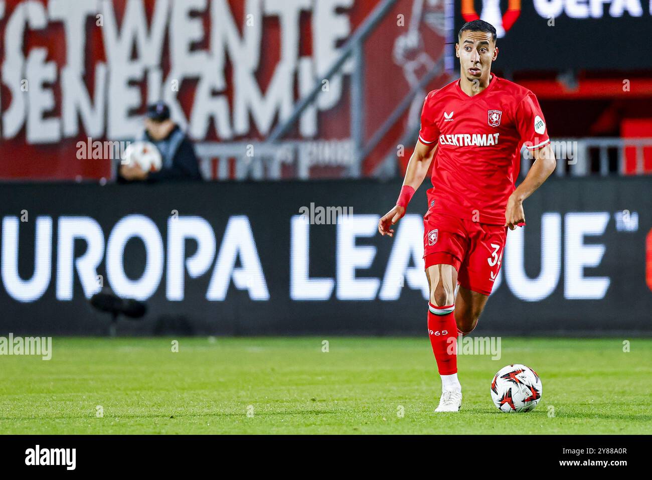 ENSCHEDE, 03-10-2024 , Stadium de Grolsch Veste, football, UEFA Europa ...