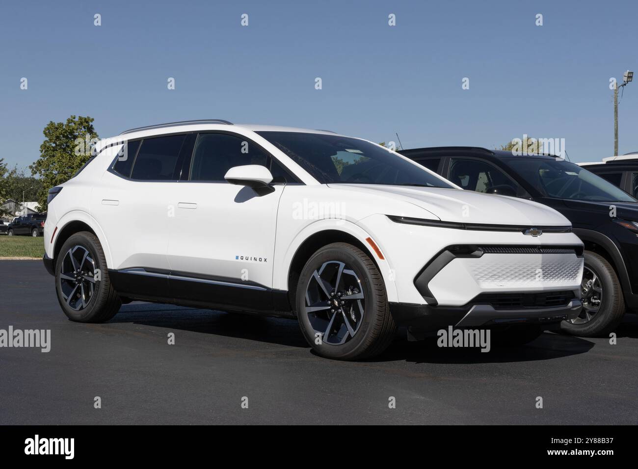 Lafayette - October 2, 2024: Chevrolet Equinox EV 2LT display. Chevy ... Lafayette - October 2, 2024: Chevrolet Equinox EV 2LT display. Chevy ...