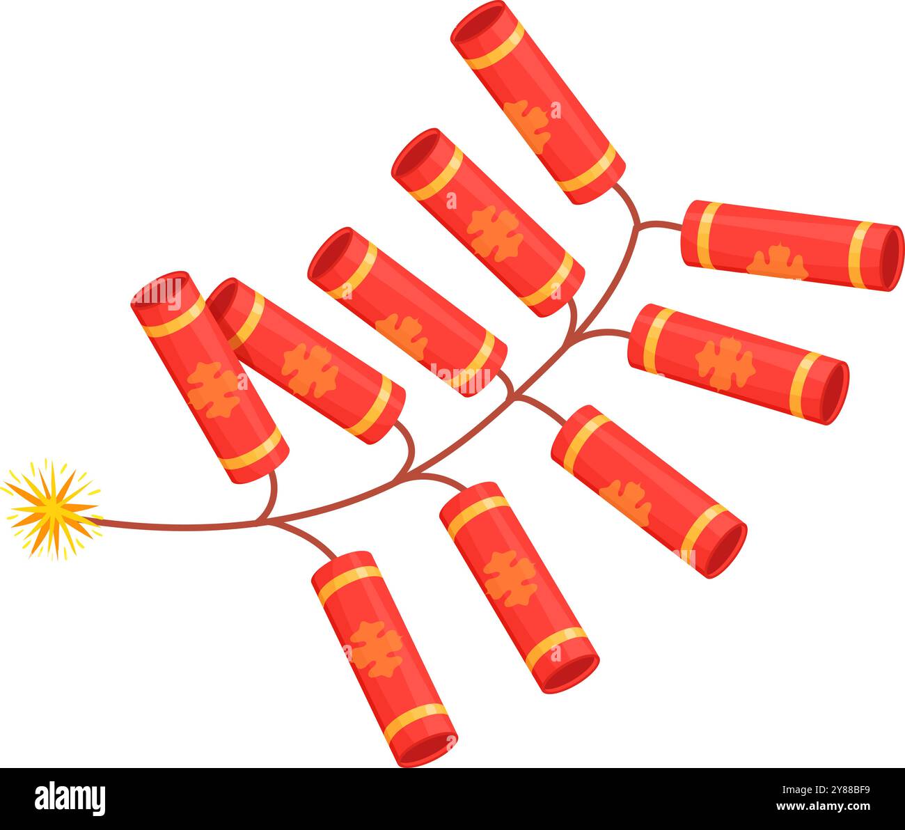 Indian building on fire Stock Vector Images - Alamy