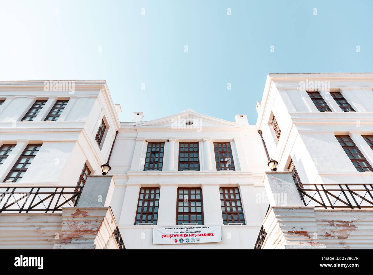 Tirilye, Turkiye - SEPT 29, 2024: The Stone School , Tas Mektep ...