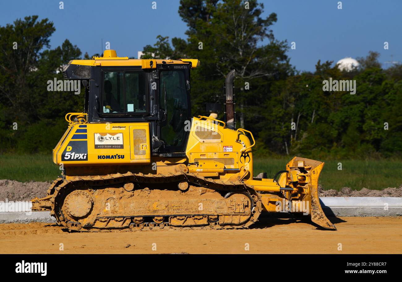 Komatsu D51 PXI crawler dozer Stock Photo - Alamy