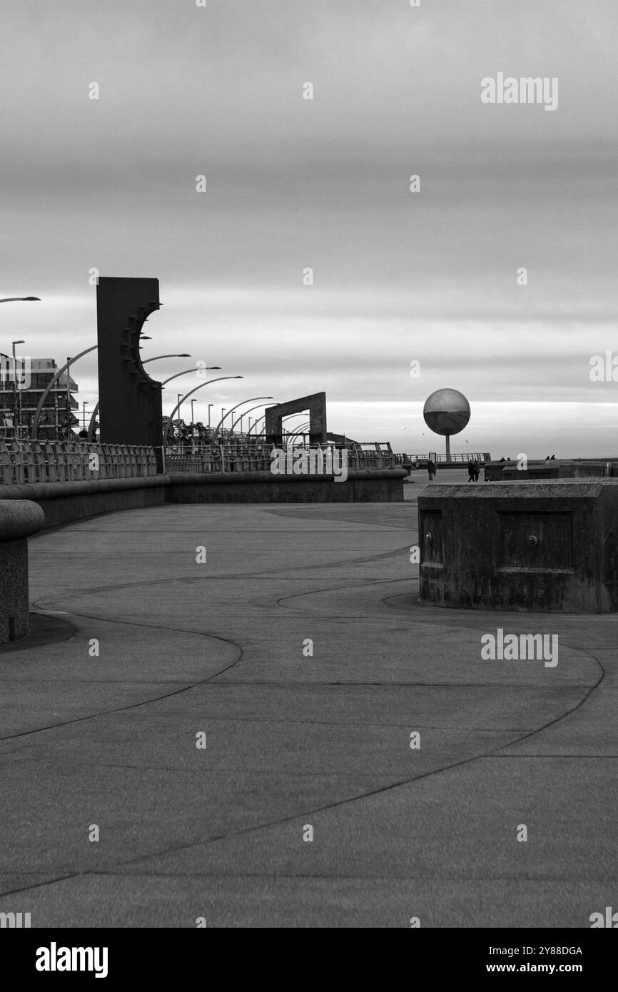 Coastal perspective photography Black and White Stock Photos & Images ...