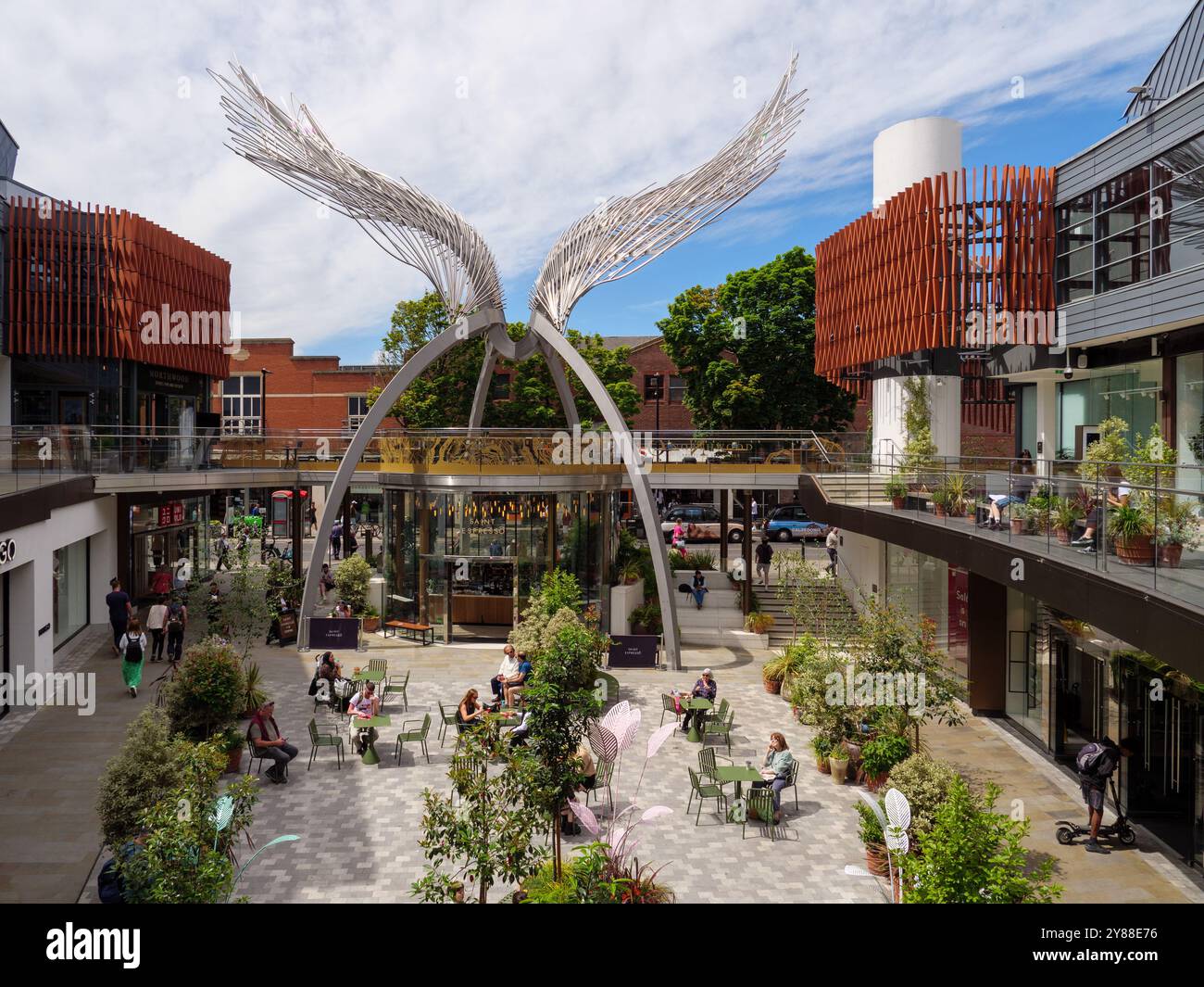Angel Central shopping centre, Islington, London, UK Stock Photo - Alamy