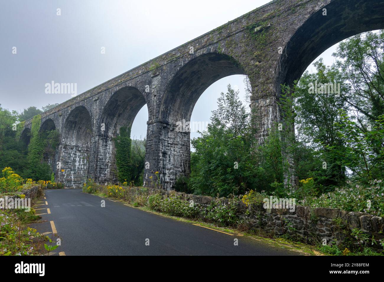 Durrow Viaduct Near Waterford, Ireland – Historic Stone Railway Bridge ...