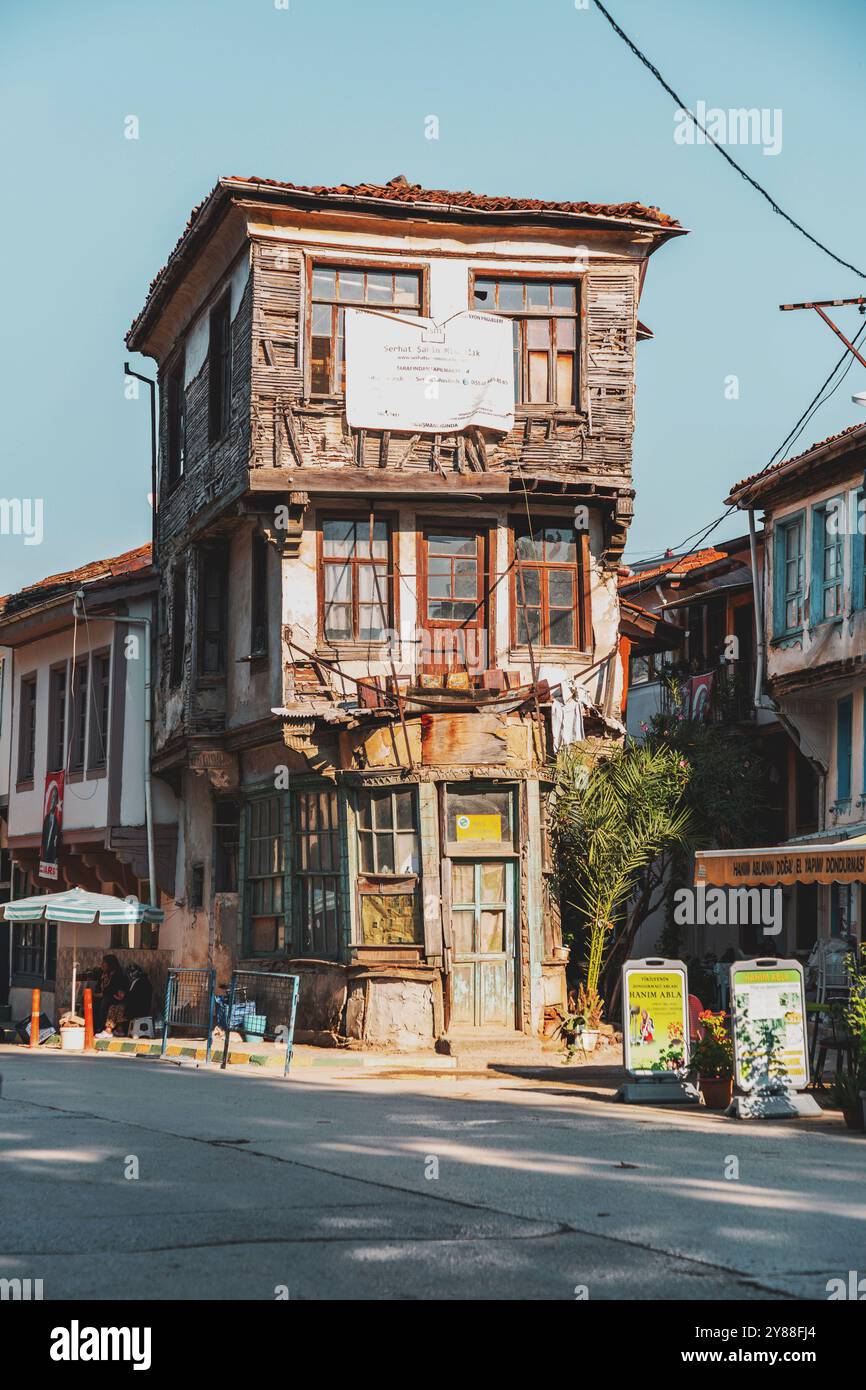 Tirilye, Turkiye - SEPT 29, 2024: Street view from Tirilye, formerly ...