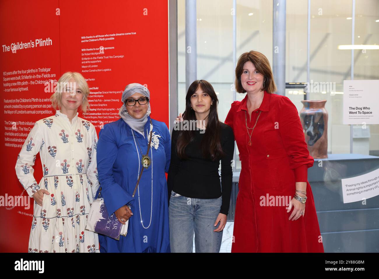 London, UK, 3rd October 2024. St Martin-in-the-Fields unveiled the ...