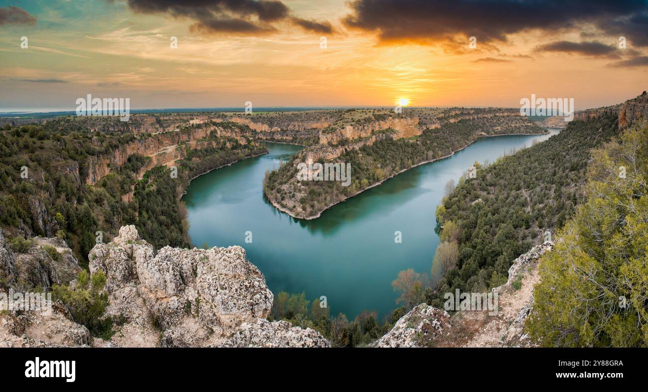 Hoces del duratón natural hi-res stock photography and images - Alamy