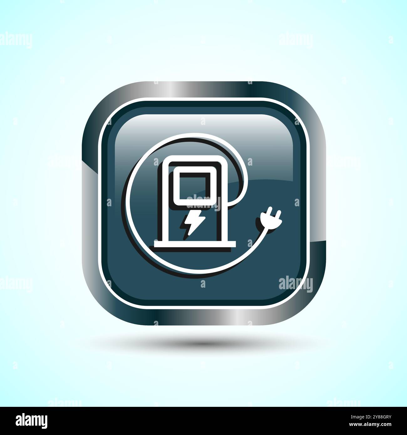 Fueling Sign Icon Design Illustration, Fuel Icon For Apps and Websites ...
