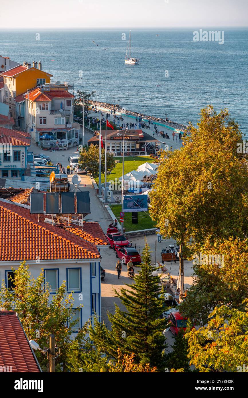Tirilye, Turkiye - SEPT 29, 2024: Coastal view from Tirilye, formerly ...