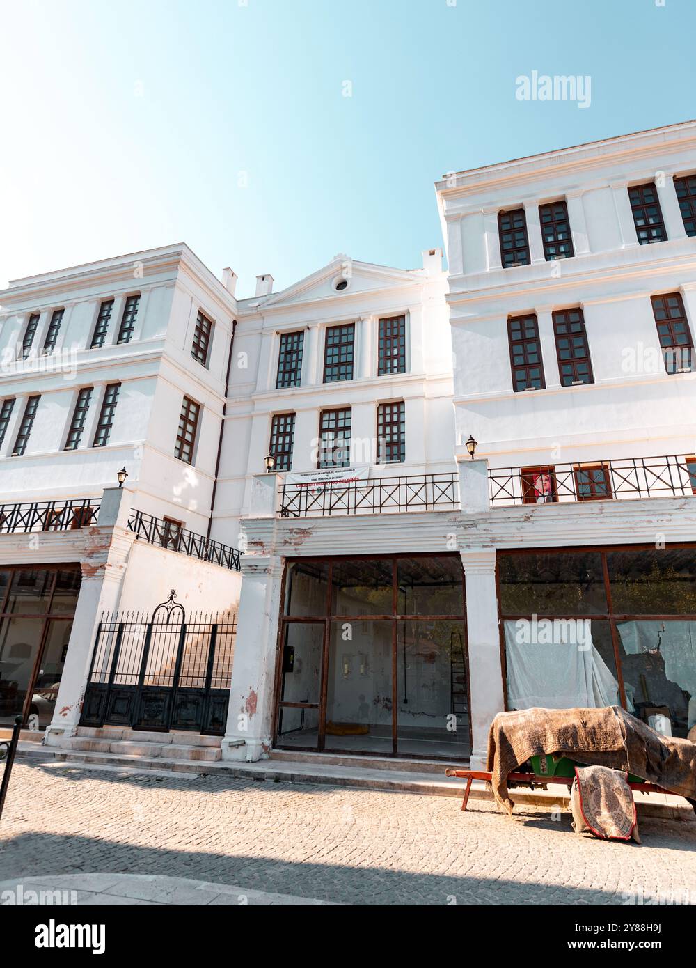 Tirilye, Turkiye - SEPT 29, 2024: The Stone School , Tas Mektep ...