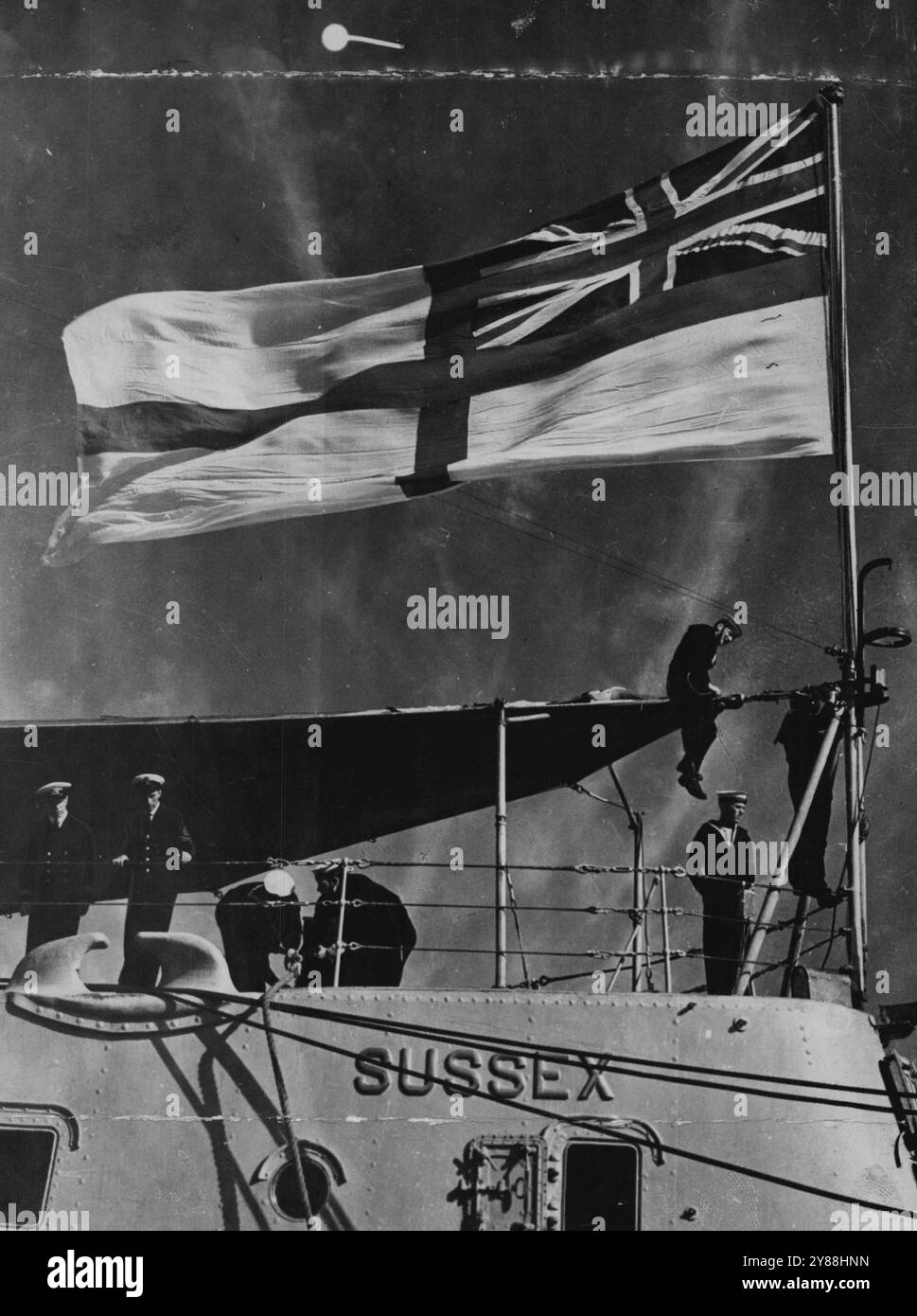 British Flags - Flags. October 15, 1934 Stock Photo - Alamy
